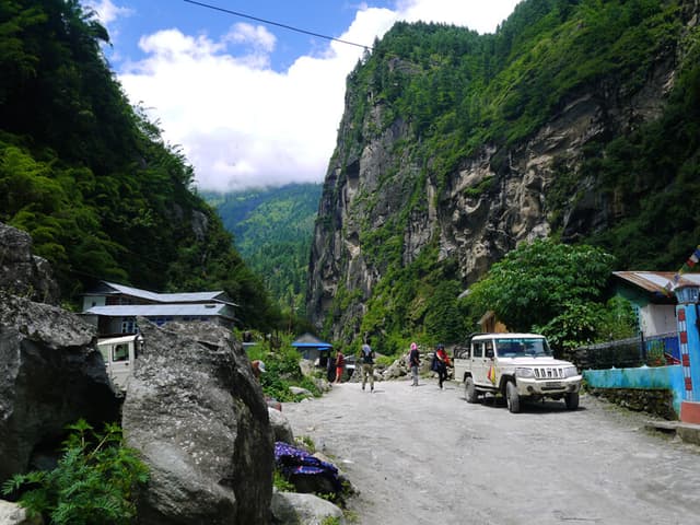 Kathmandu Manang Overland Jeep Tour | Manang Mustang Jeep Tour Package ...